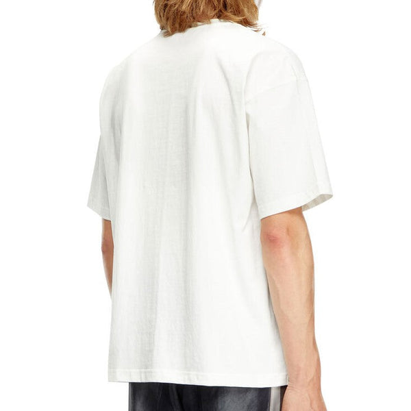 Diesel T-Boxt-Q22 Faded T-shirt with Oval D print